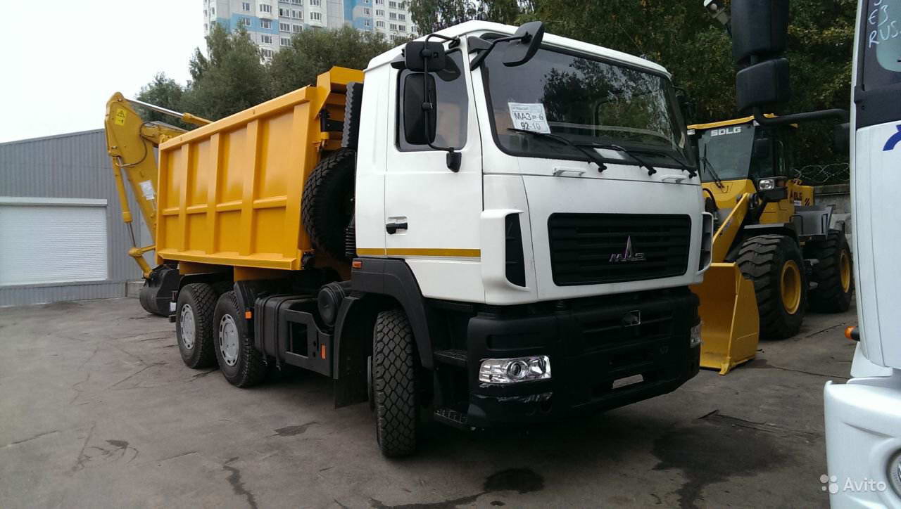 МАЗ 650128-570-000 – цена, купить самосвал МАЗ у дилера в Москве